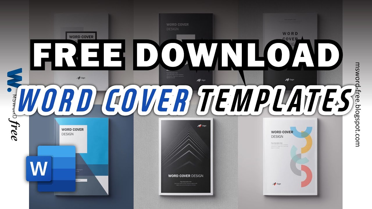 Free Download Word Cover Templates