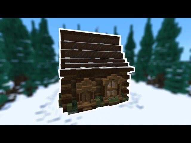 A Cozy Winter Cabin Minecraft Map
