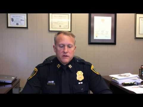 Help us Help You: Captain Matt May Pedestrian Safety