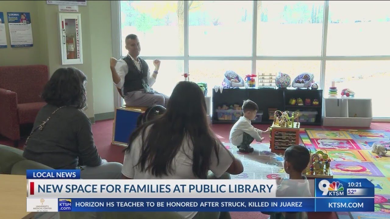 El Paso Public Libraries unveils new space for families at far East EP library
