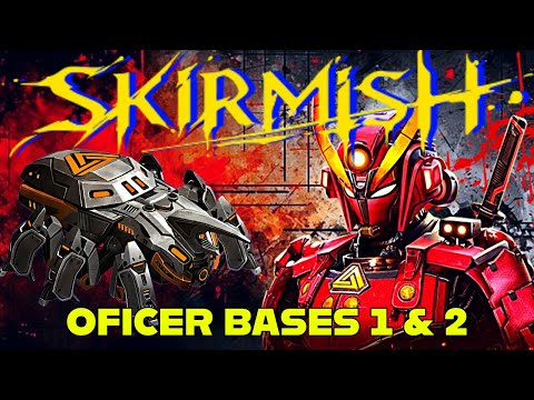 War Commander - Skirmish Officer Bases 1 & 2 (Easy & Free Repair)