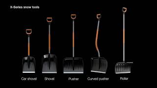 Скрепер Fiskars SnowXpert 1003470 для уборки снега, размер большой ...