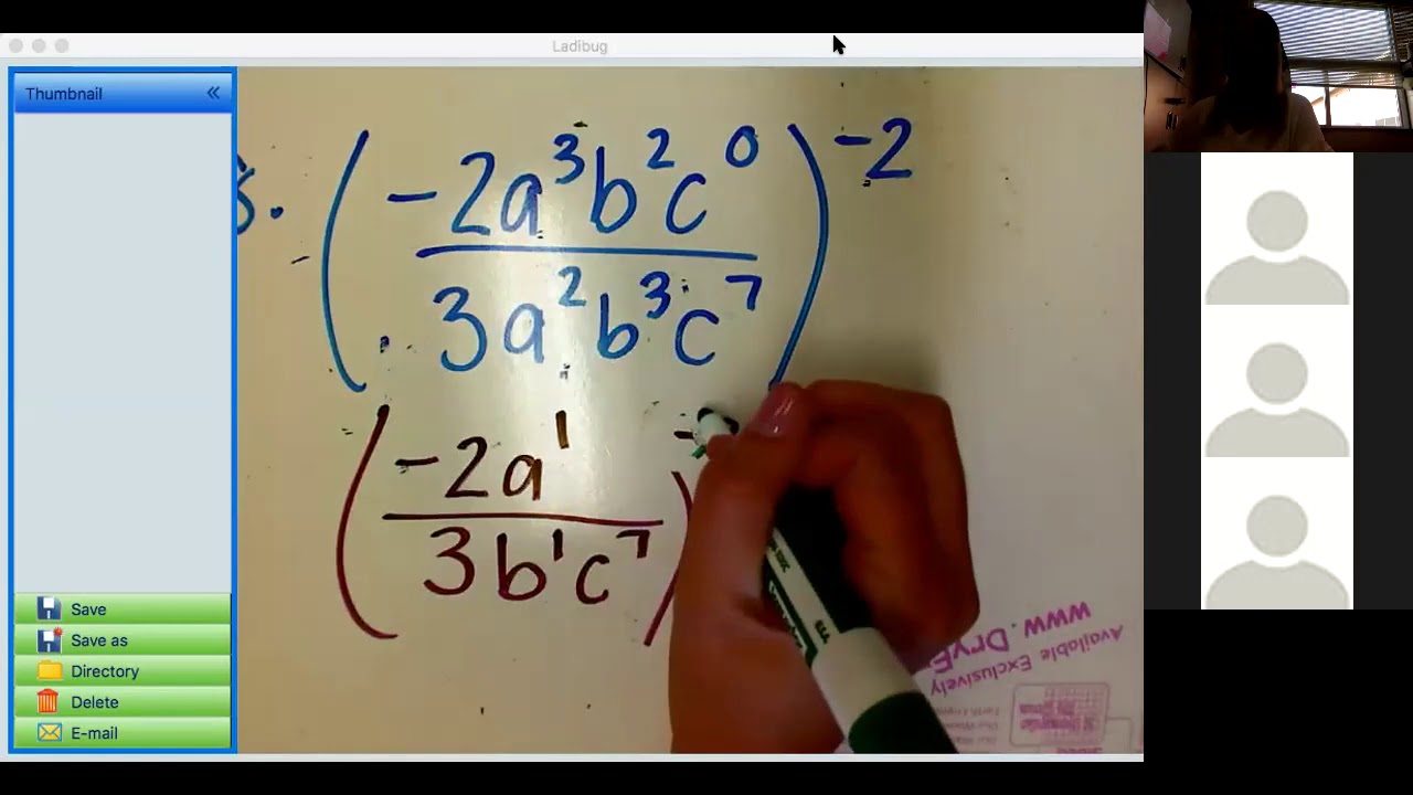 Exponents Review and Solving Exponential EQs Notes Video