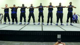Eta Beta Chapter of  Phi Beta Sigma Spring 2K15 Probate: The BLU P.R.I.N.T