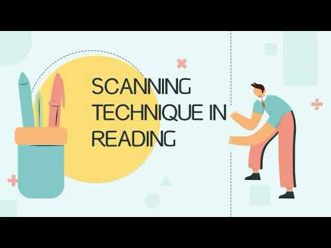 Scanning Technique in Reading Comprehension