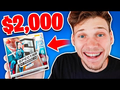 I Spent $2,000 On A Box Of NBA Cards! *CRAZY IRL PACKS*