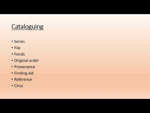 ARS: Some common words and terms