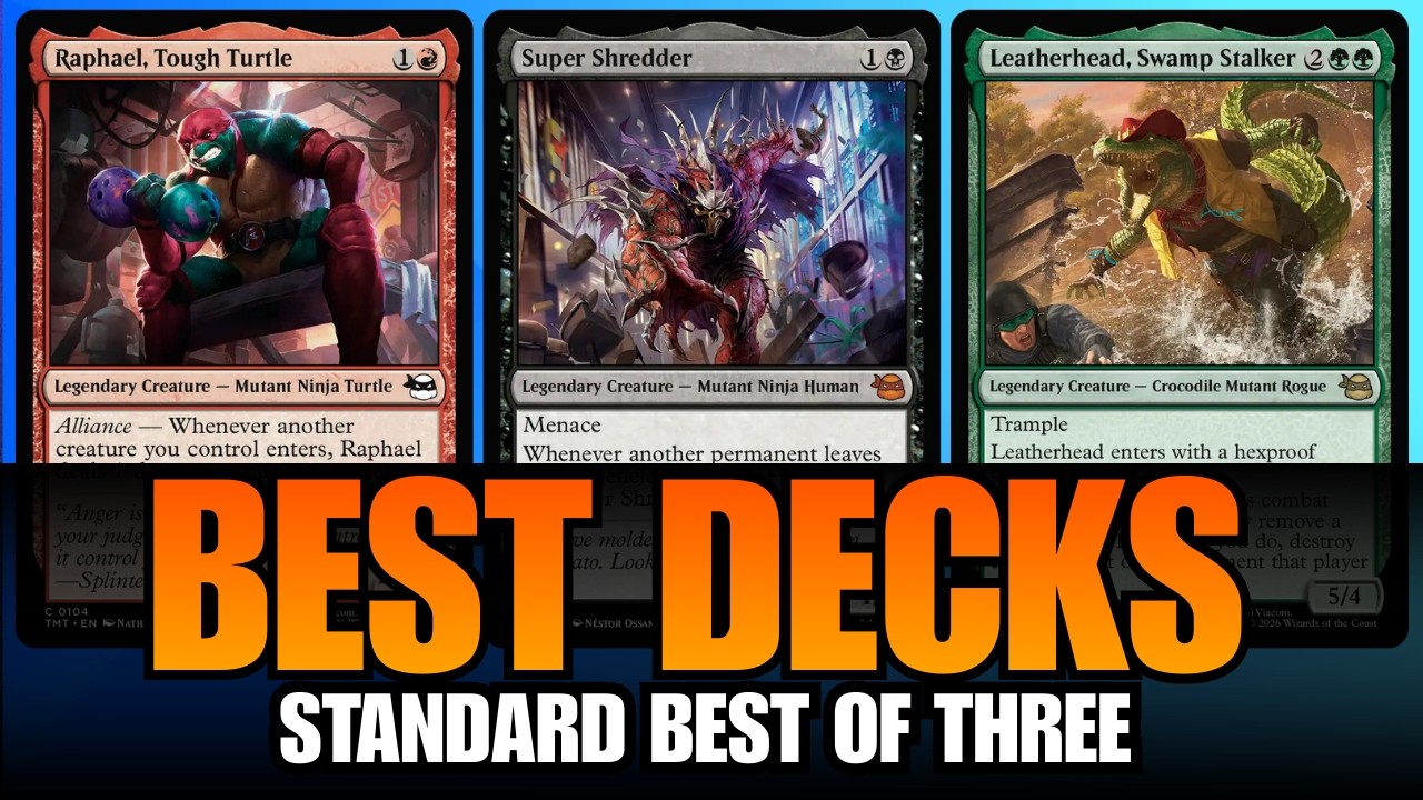 Best MTG Arena Standard BO3 Decks – Meta Power Rankings March 2026
