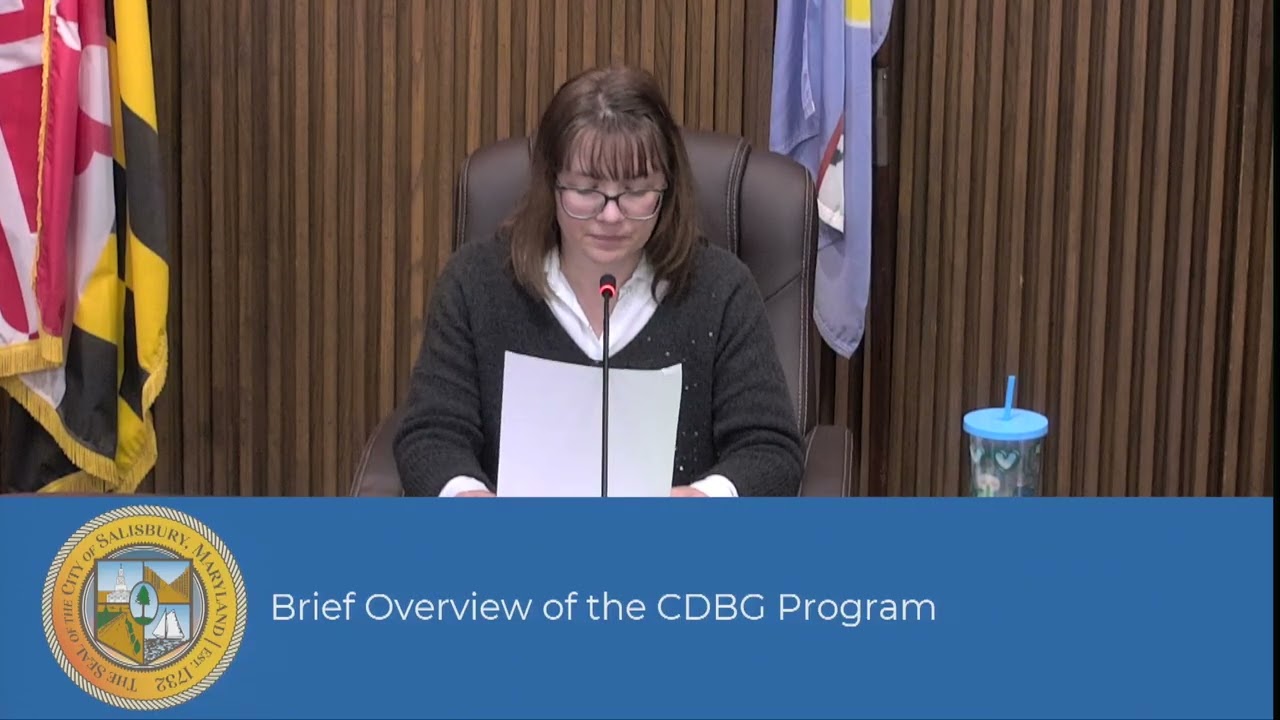 CDBG (Community Development Block Grant) Public needs meeting FY2026 Annual action plan
