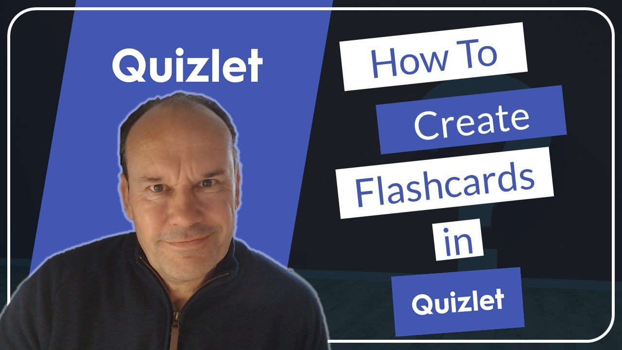 Quizlet Video 3b - How To Create Flashcards in Quizlet
