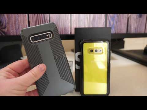 Samsung Galaxy S10+ Speck Presidio Grip and S10e Speck V-Grip Case Review!