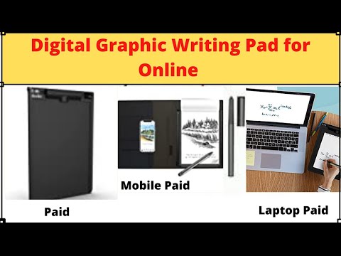 Best Pen Tablet for online teaching |Digital Graphic Writing Pad for Online Teaching IScribe