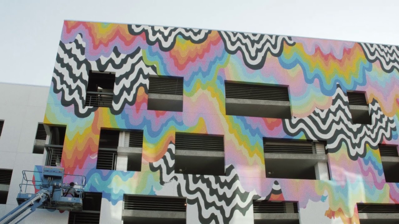 PlatformLA :: Jen Stark :: Technicolor Drip