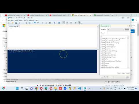 Lesson4- Powershell ISE - Power Shell 1000 Videos