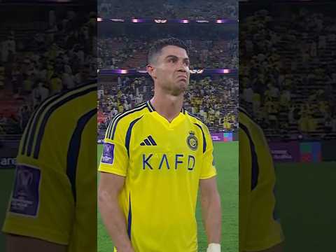 Can you guess what Ronaldo was saying after the game? ????