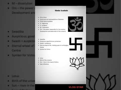 Hindu symbols #om #swastik #lotus #meaning #devotional
