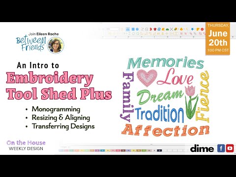 An Intro to Embroidery Tool Shed Plus | Between Friends