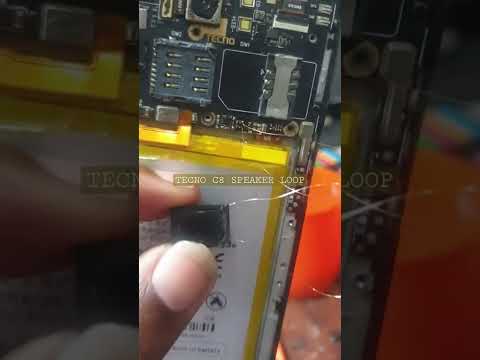 TECNO C8 SPEAKER LOOP
