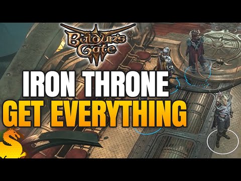 Save Everyone & Loot Everything in Iron Throne - BALDUR'S GATE 3