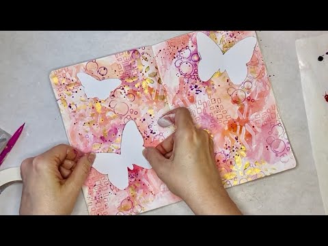 Did I Ruin This Art Journal Page?—Journal With Me Full Process Video