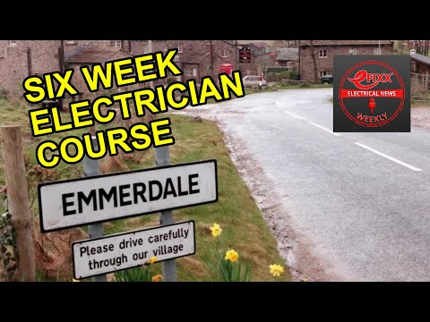 ITV Emmerdale: Electrician Qualifies in Just Six Weeks