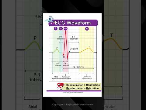 ECG Basics in 9 Seconds for Nursing School Students, NCLEX, & More!!
