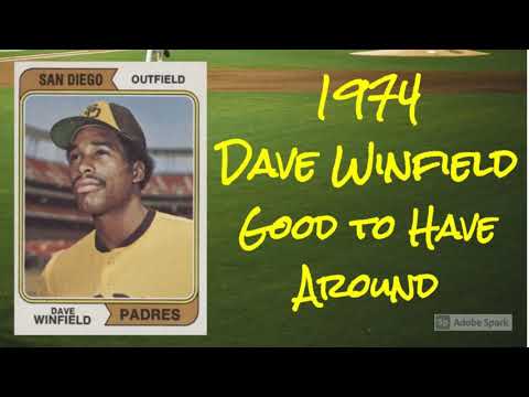This 1974 Dave Winfield Baseball Card Sure Is Good to Have Around
