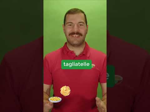 Italian food pronunciation 🗣️🍽️ #shorts