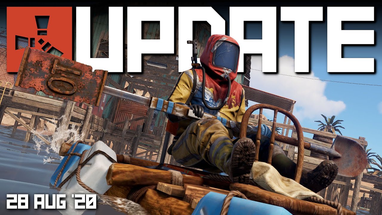 Kayak, Paddle and Fishing villages | Rust update 28th August 2020