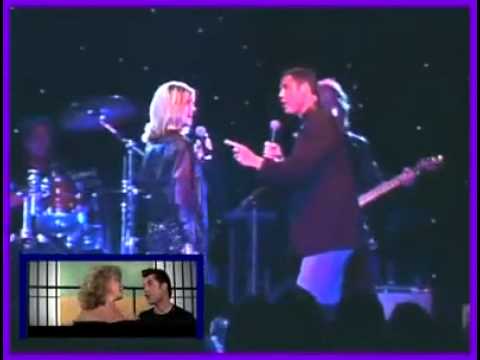 John Travolta and Olivia Newton John