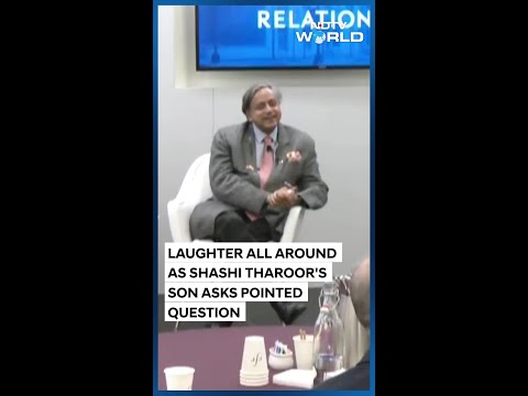 'That Shouldn't Be Allowed': Shashi Tharoor's Quip After Son Asks Question