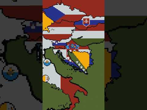 Big Scale Europe Compilation #europe #european #maps #flags #minecraft