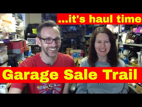 Garage Sale Trail Haul - Full-Time UK ebay resellers