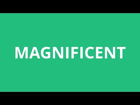 How To Pronounce Magnificent - Pronunciation Academy