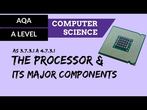Learn AQA A Level The processor and its major components - Mind Luster