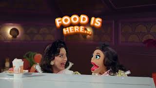 Just Eat The actress and the doll advert Commercial ad uk