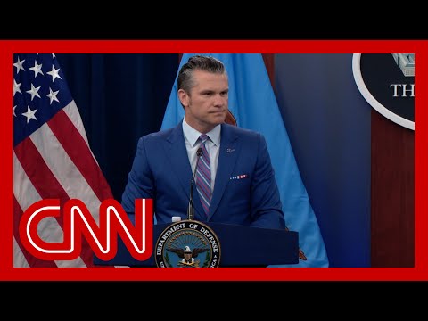 Hegseth claims CNN spun Iran reporting. Anderson rolls the tape