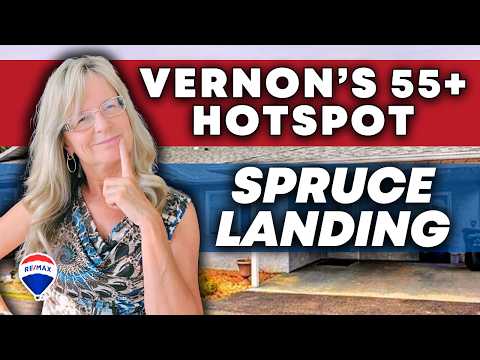 Why Everyone’s DOWNSIZING to This 55+ Vernon Community | SPRUCE LANDING Full Tour & Review
