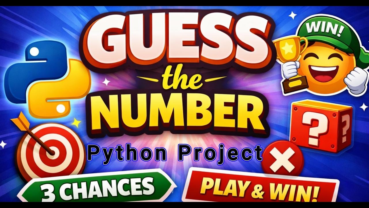 Build a Number Guessing Game in Python Tkinter | Beginner Python GUI Project