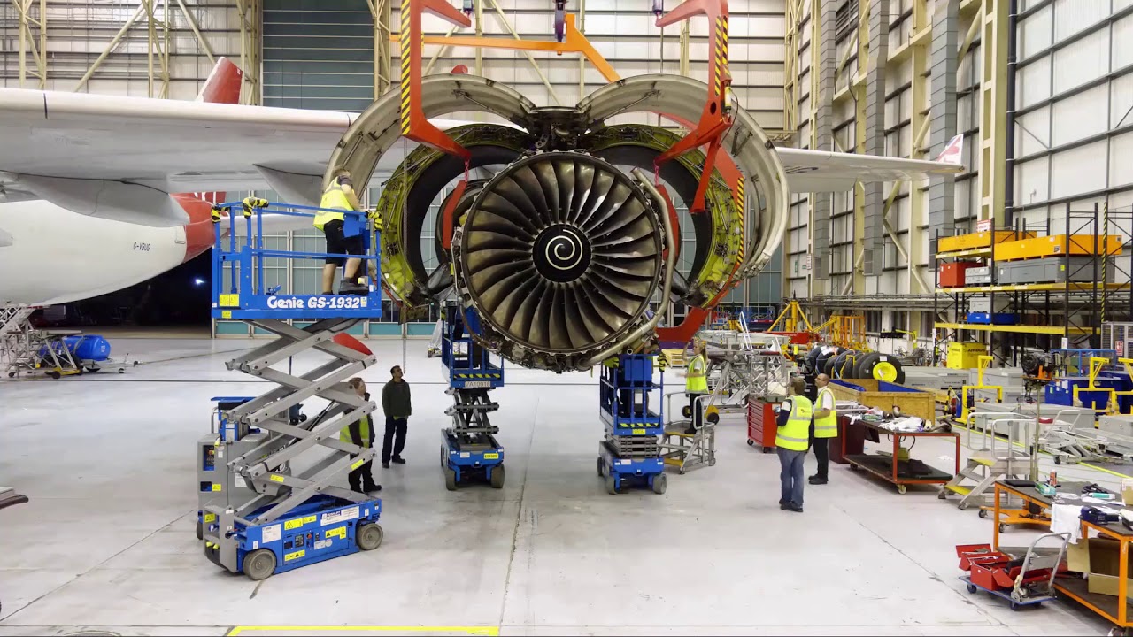 Inside a Virgin Atlantic engine change | Videos | Breaking Travel News