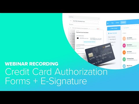 Discover Travefy's Credit Card Authorization + E-Signature Tool