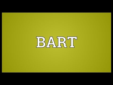 BART Meaning