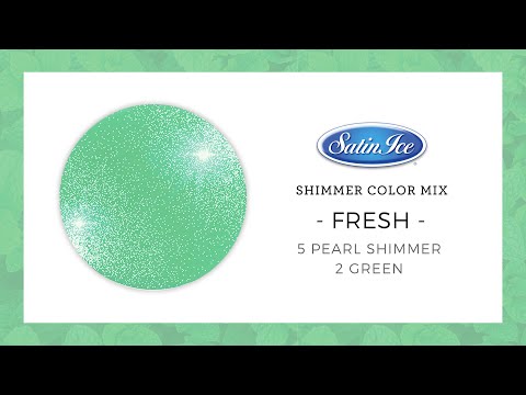 Fresh – A Satin Ice Shimmer Fondant Color Mix