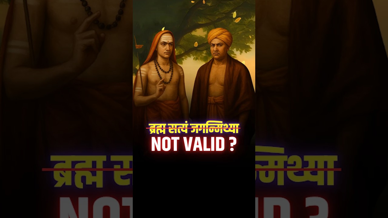 Unmasking Advaita: Vedic Truth or Buddhist Idea? #philosophy #adishankaracharya #vedanta