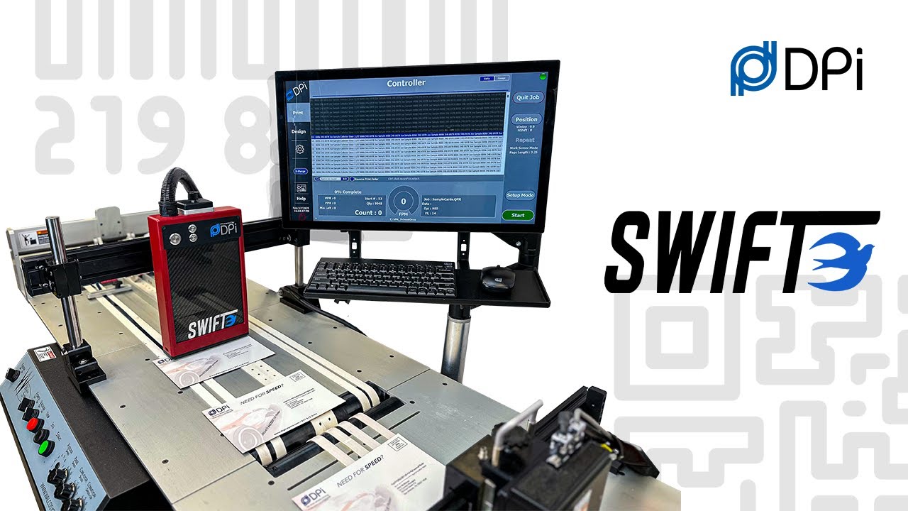 SWIFT Inkjet System in Action | High-Speed Variable Data Printing on Press
