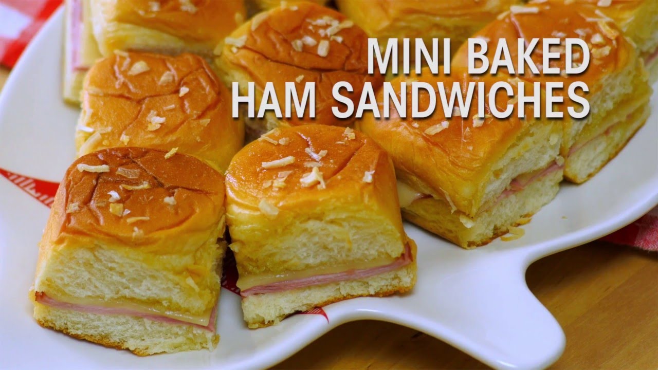 King's Hawaiian Recipe: Mini Baked Ham Sandwiches