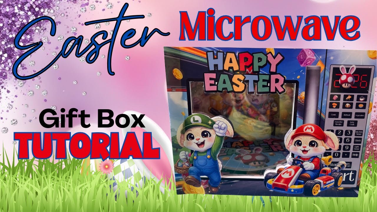 Easter Microwave Gift Box Tutorial 