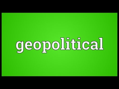 Geopolitical Meaning