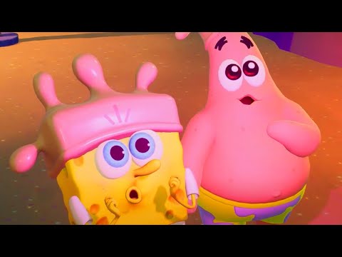 SpongeBob SquarePants The Cosmic Shake Movie ALL Cutscenes Full Game Nintendo Switch #CosmicShake