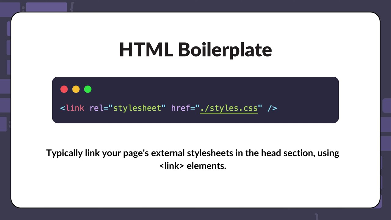 What is an HTML boilerplate and why is it important?